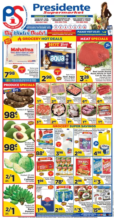 Presidente in Miami FL | Christmas Ads & Coupons | Tiendeo