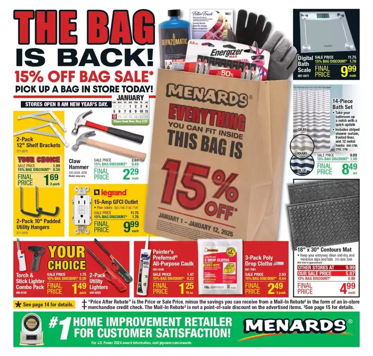 Menards Ottumwa IA - 1898 VENTURE DRIVE | Store Hours & Deals | Tiendeo