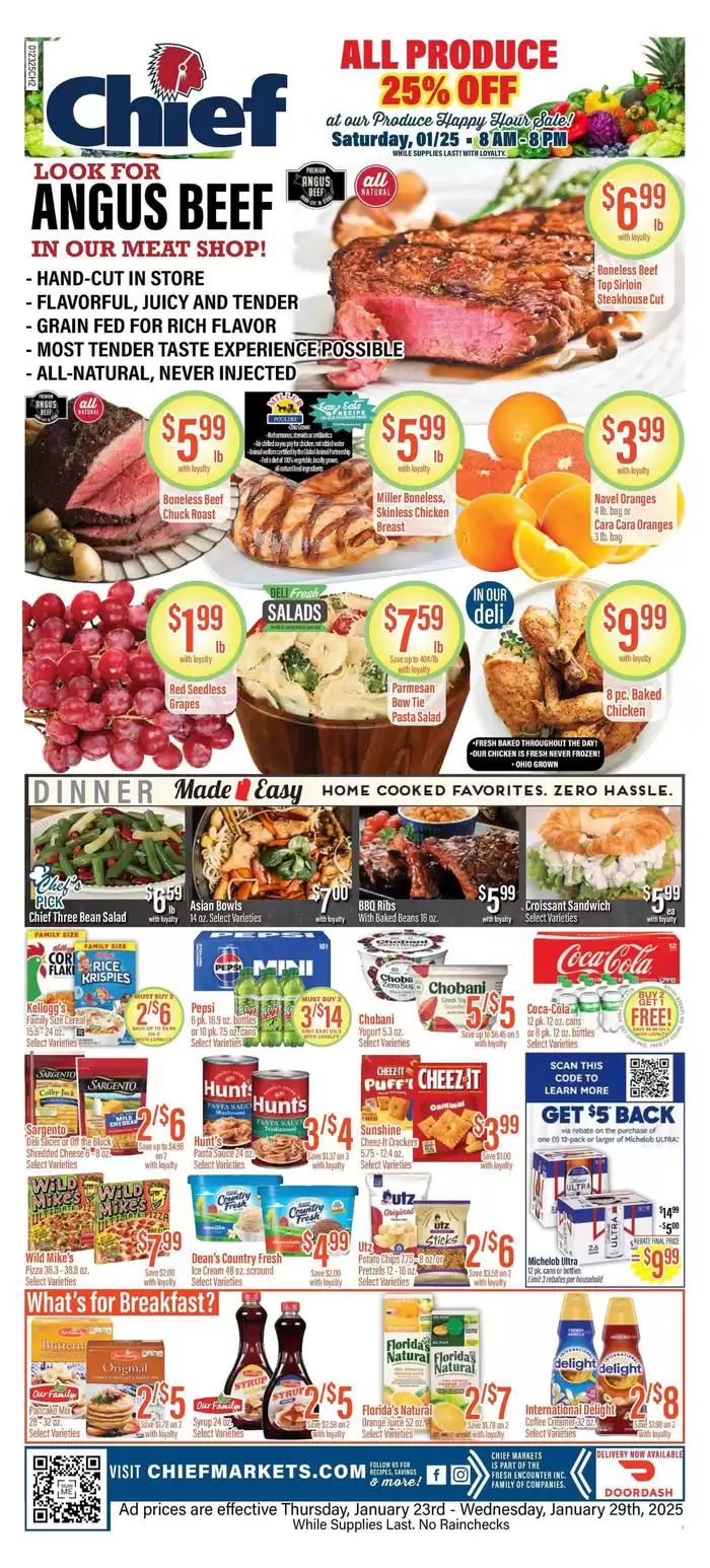 Chief Supermarket in Defiance OH | Valentine's Day Ads & Coupons | Tiendeo