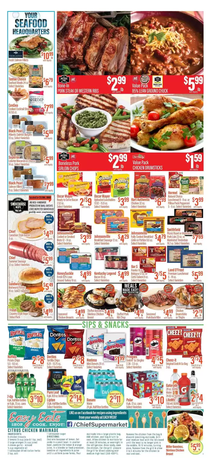Chief Supermarket in Defiance OH | Valentine's Day Ads & Coupons | Tiendeo