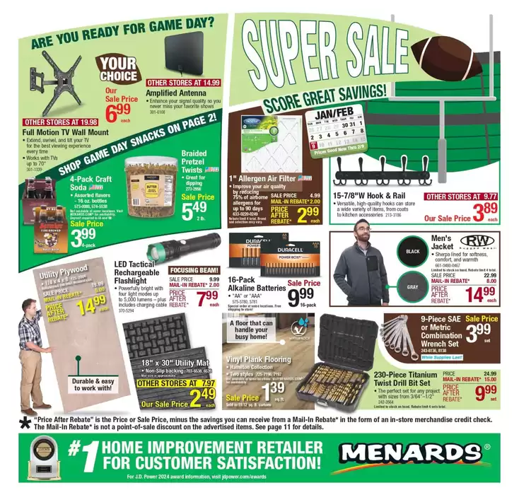 Menards Topeka KS - 6401 SW 17th STREET | Store Hours & Deals | Tiendeo
