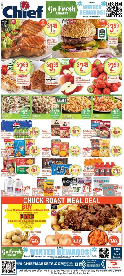 Chief Supermarket in Bryan OH | Presidents Day Ads & Coupons | Tiendeo