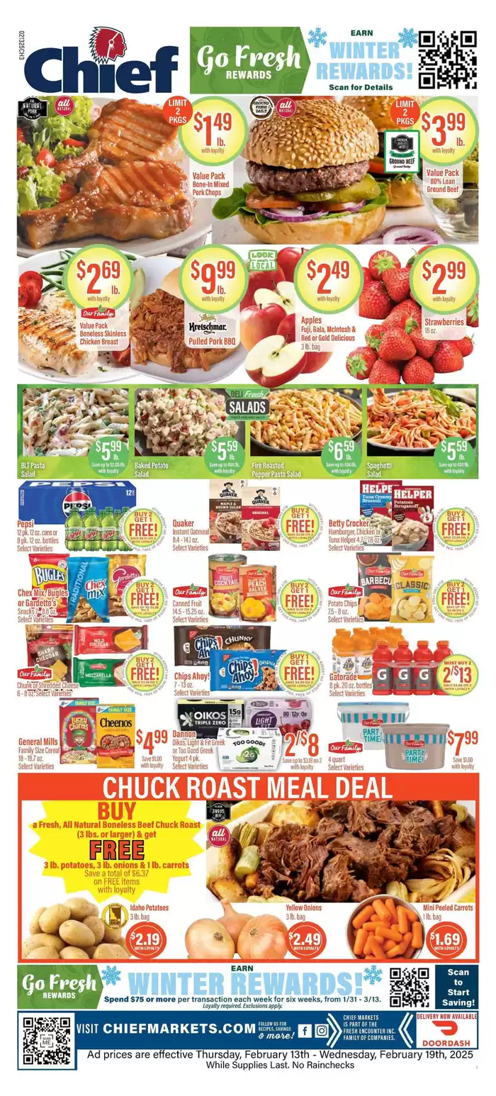 Chief Supermarket in Bryan OH | Presidents Day Ads & Coupons | Tiendeo