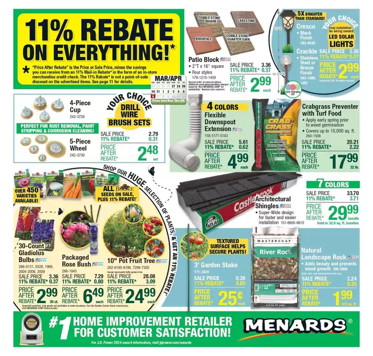 Menards Holland MI - 572 E 16TH STREET | Store Hours & Deals | Tiendeo