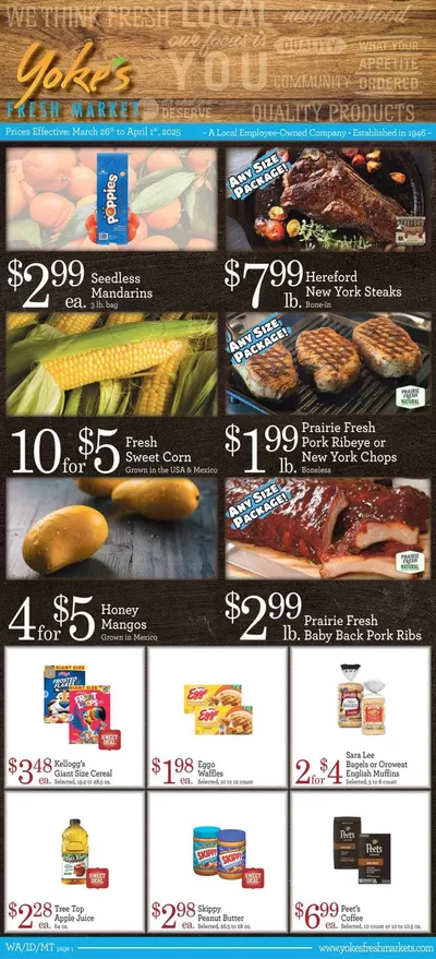 Yoke's Fresh Market in Spokane WA | Weekly Ads & Coupons | Tiendeo