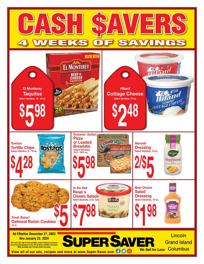 Super Saver Ad Columbus Ne