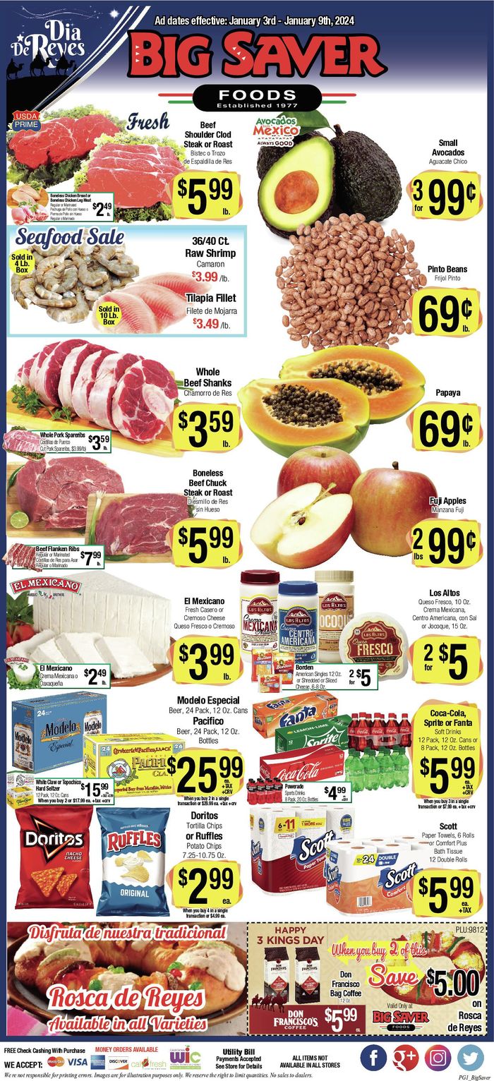 Big Saver Foods in Bellflower CA | Weekly Ads & Coupons | Tiendeo