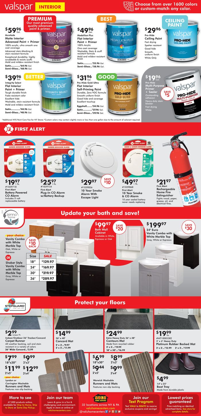 Valu Home Centers in Buffalo NY | Weekly Ads & Coupons | Tiendeo
