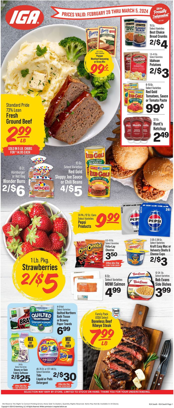 IGA Glasgow KY - 746 East Main St | Store Hours & Deals | Tiendeo