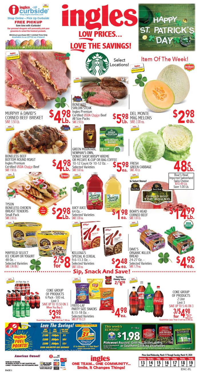 Ingles Markets Grover NC - 1818 W. Dixon Blvd. | Store Hours & Deals ...