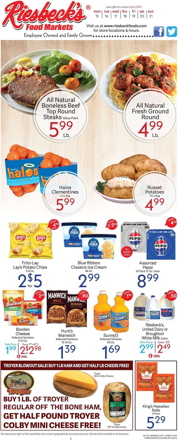 Riesbeck | April 2024 Ads & Coupons | Tiendeo