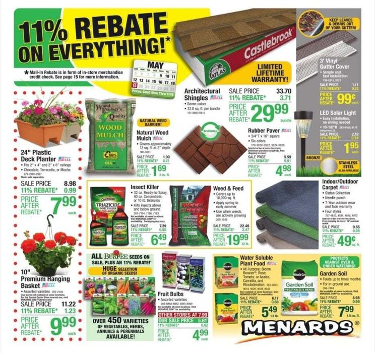 Menards Marinette WI - 2080 OLD PESHTIGO ROAD | Store Hours & Deals ...