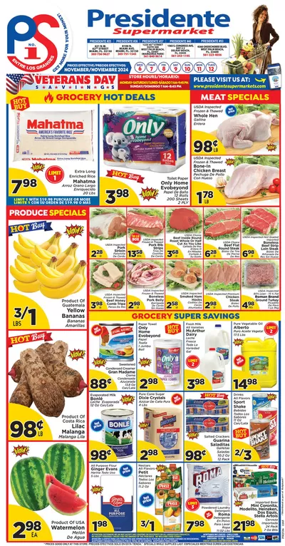 Presidente in Miami FL | Thanksgiving Ads & Coupons | Tiendeo